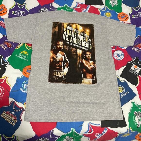 American Vintage | Shirts | 20 Sugar Shane Mosley Vs Andre Berto Boxing ...